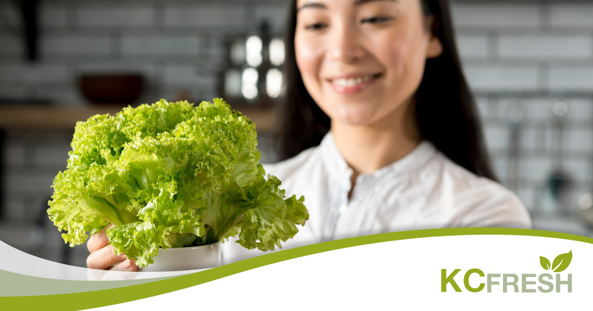 5 อันดับผักใบเขียวที่วัย 40+ ควรกิน | KC Fresh